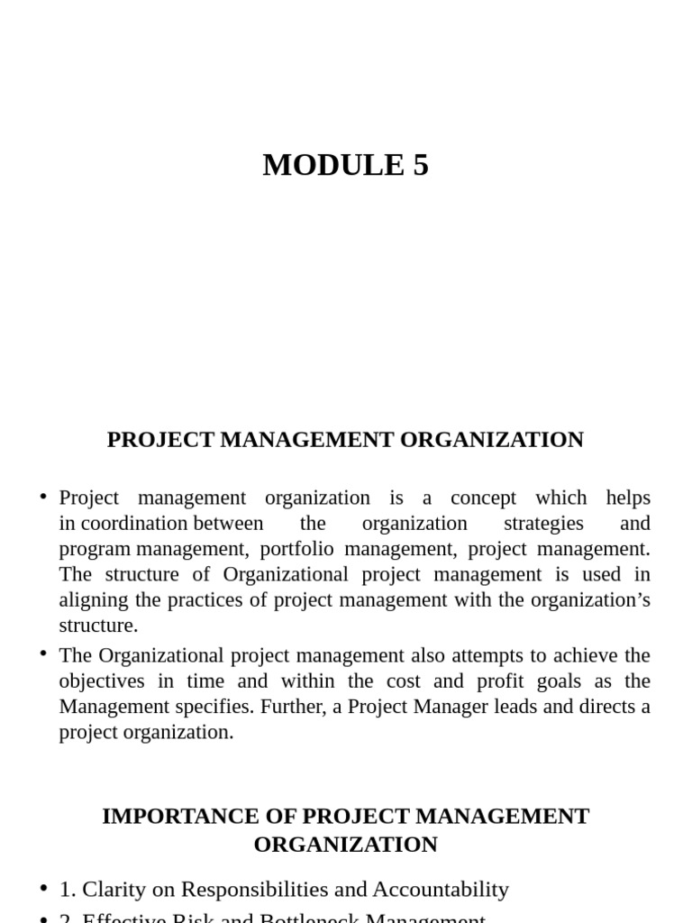 Edpm Module 5 | PDF | Project Management | Business