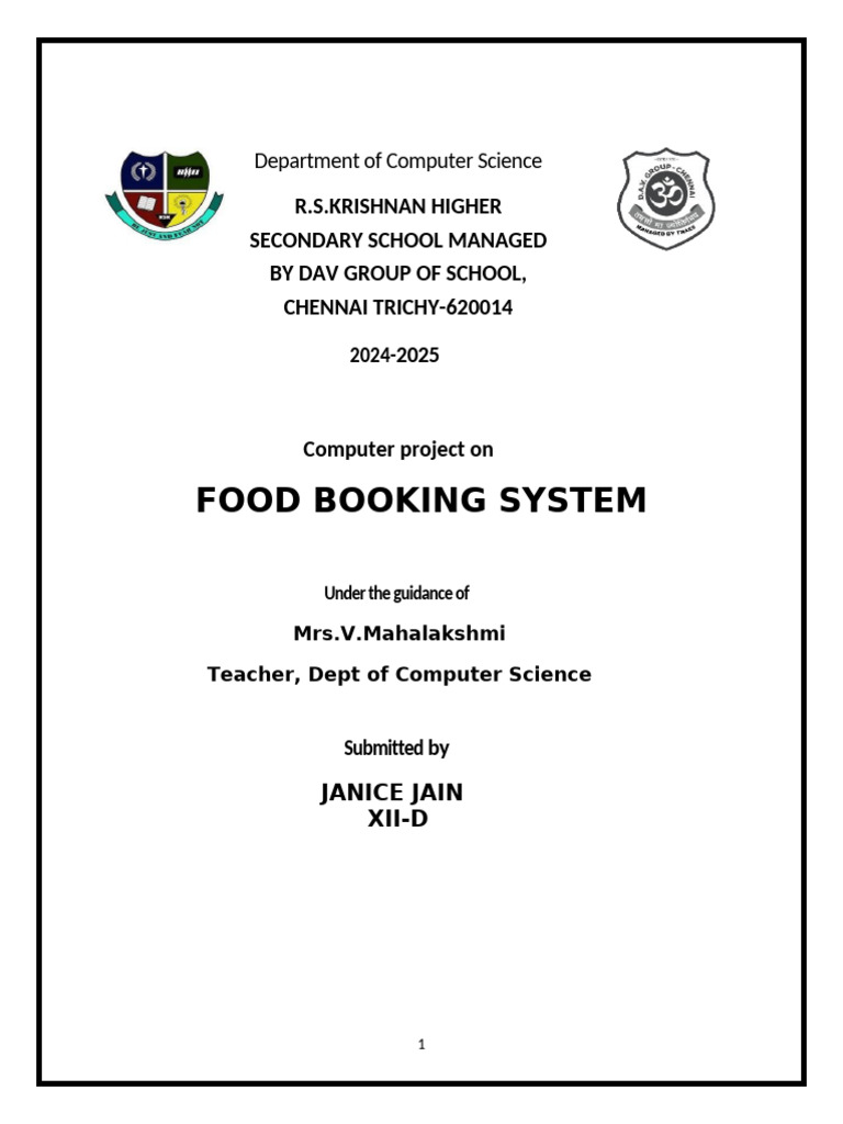 JAN COMP PROJECT | PDF | Databases | Computing