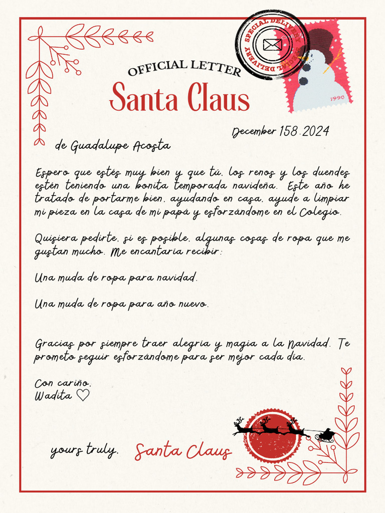 Carta A Santa) - 20241219 - 001328 - 0000 | PDF