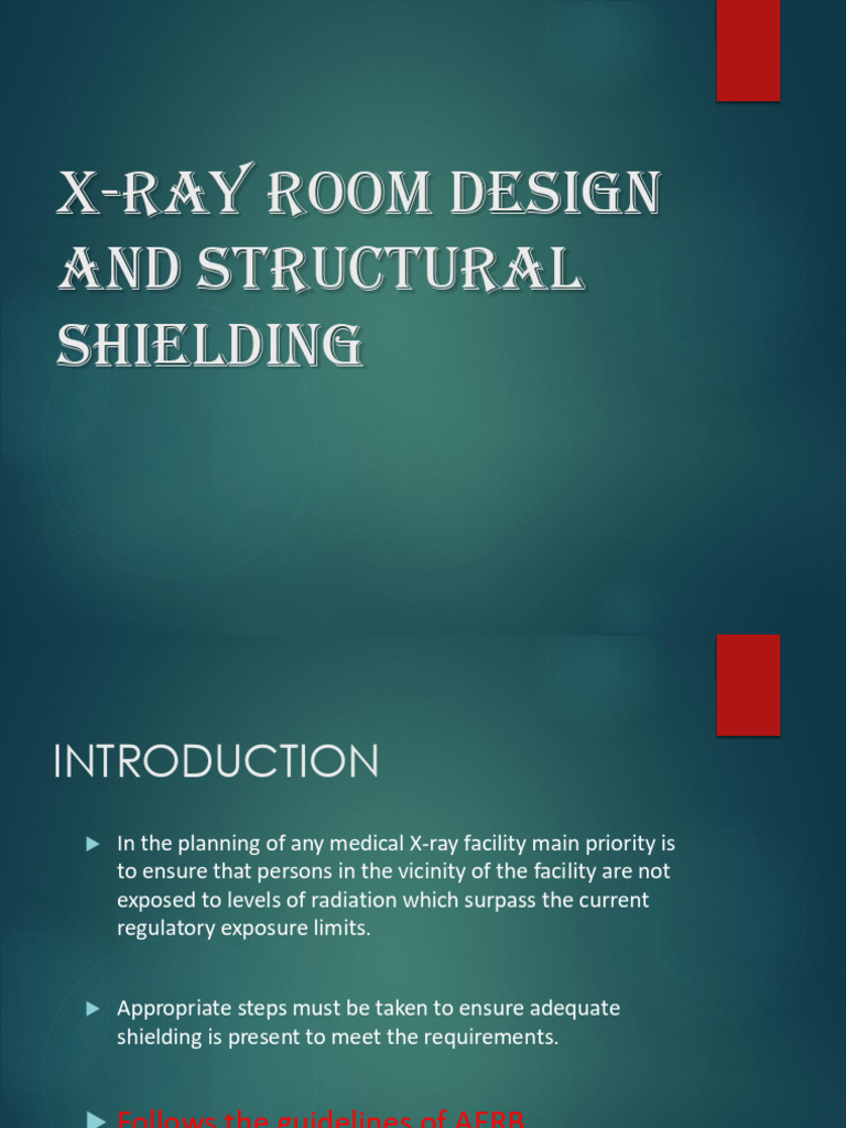 X-Ray Room Design and Shielding Guidelines | PDF | X Ray | Radiography