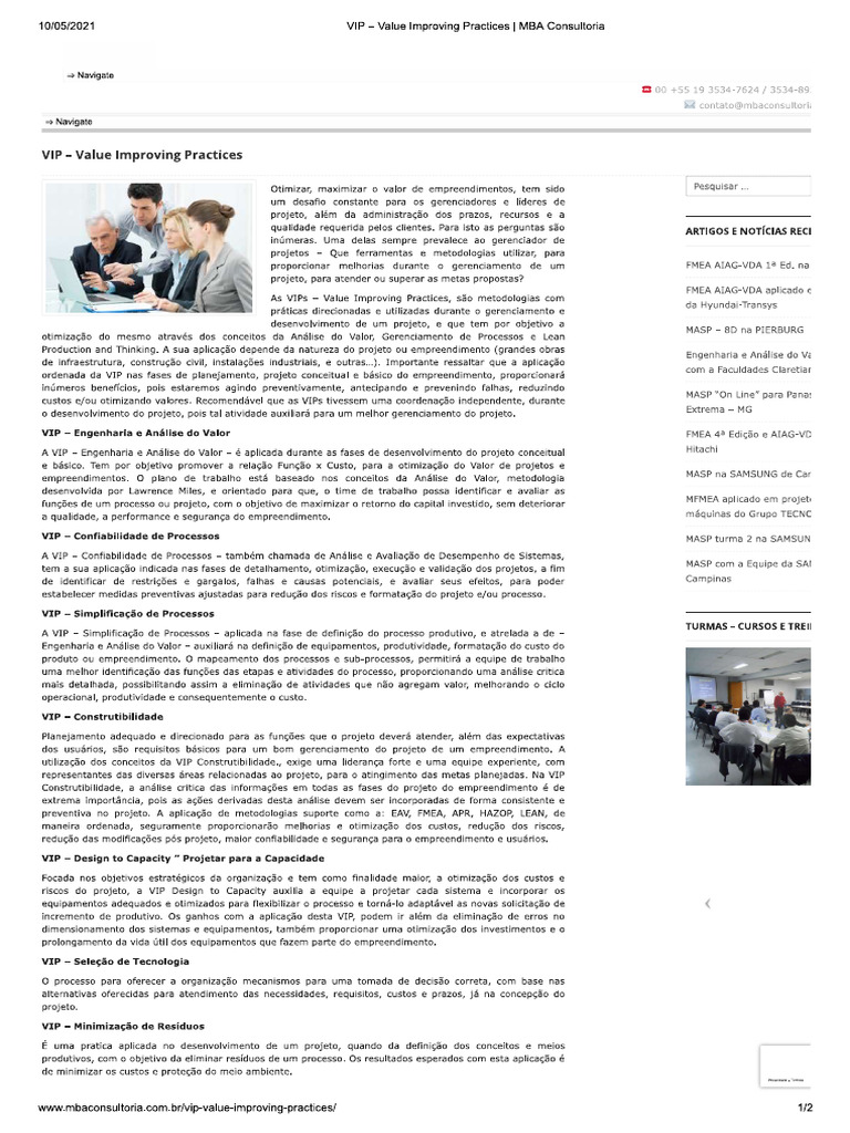 Artigo VIP IPA 1 | PDF