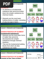 Elements and Compounds PPT | PDF | Chemical Compounds | Chemical Substances
