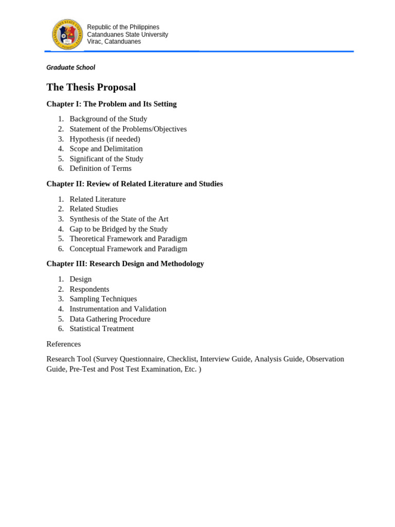 The-Thesis-Proposal | PDF