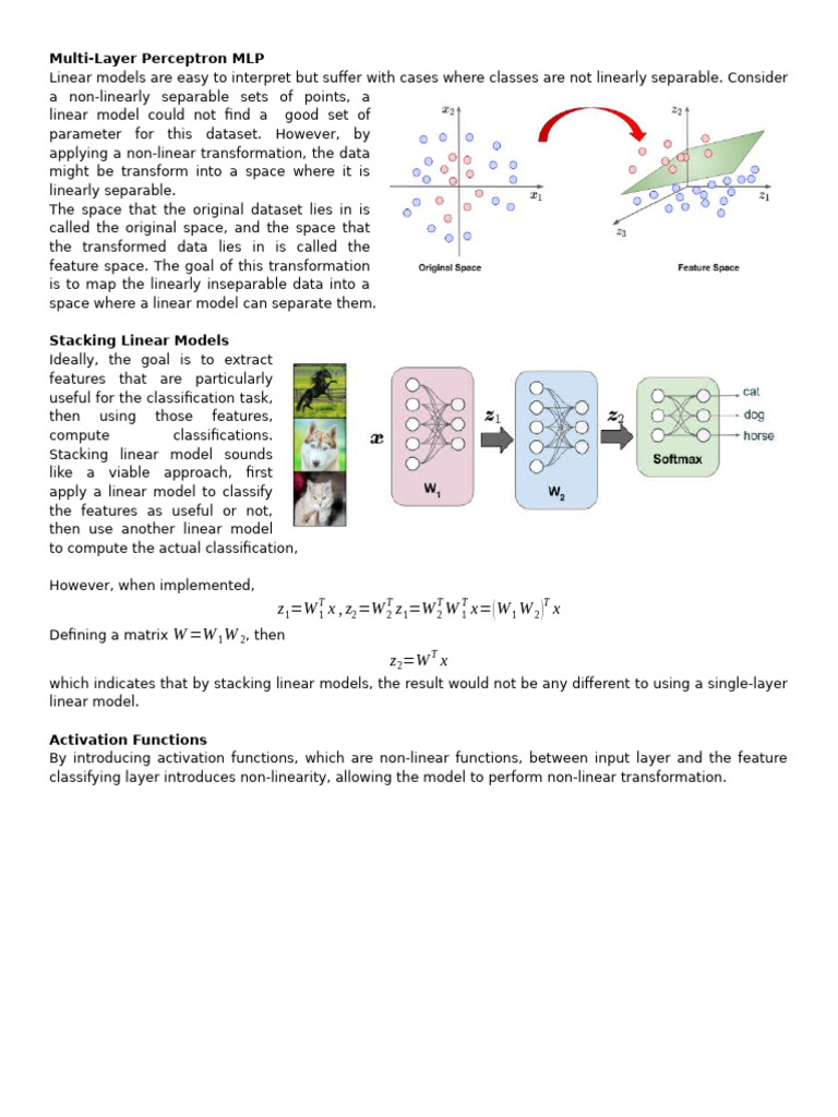 Understanding Multi-Layer Perceptrons | PDF