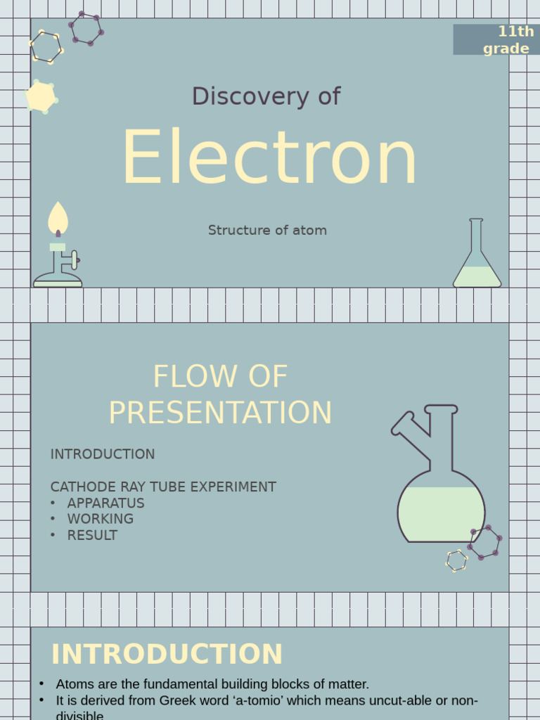 Discovery of Electron | PDF