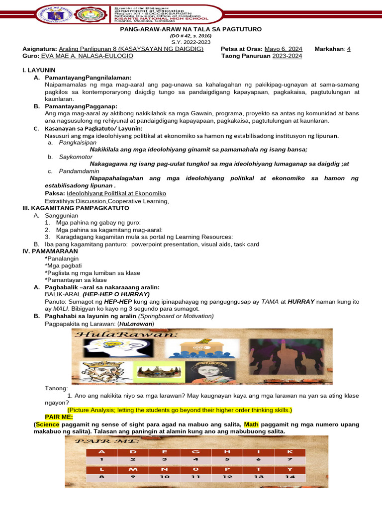 Ideolohiyang Politikal at Ekonomiko | PDF