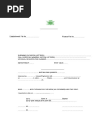 Arrival Advice Form 81 Instructions | PDF | Cheque | Business Law