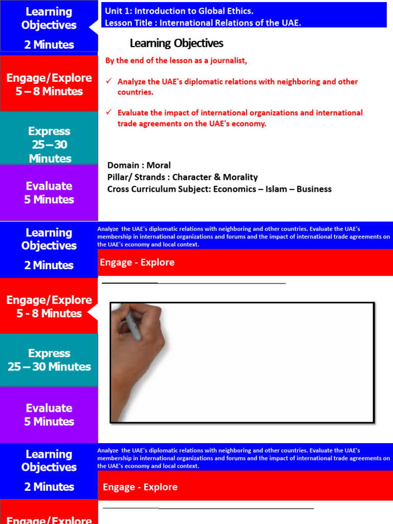 UAE International Relations Overview | PDF | United Arab Emirates | Trade