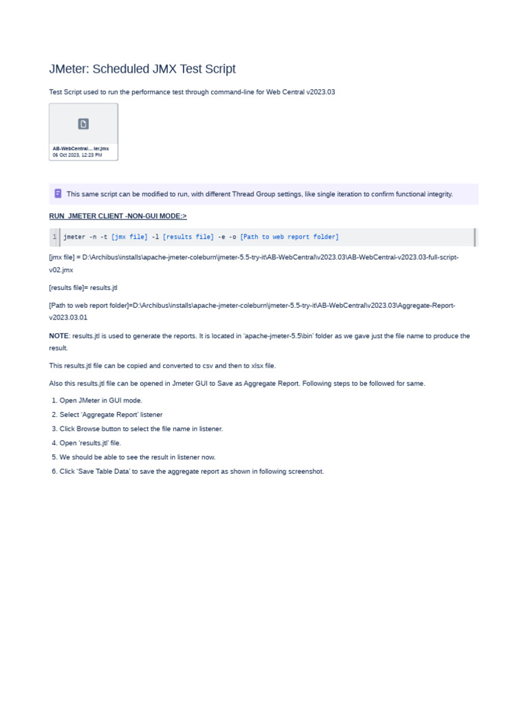 AD-JMeter - Scheduled JMX Test Script-300524-031935 | PDF