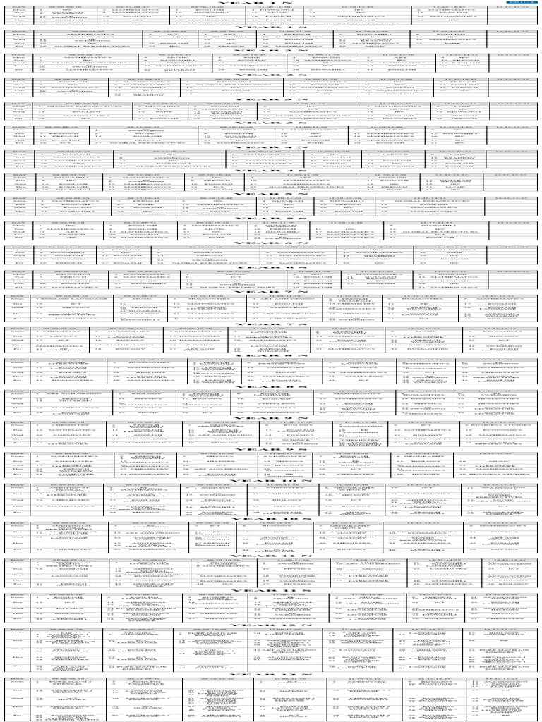 OAM Timetable 2023-2024 | PDF | Mathematics | Science