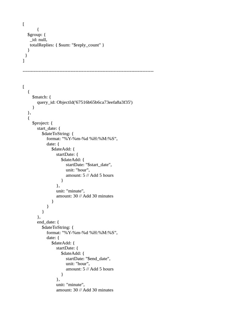 MongoDB queries | PDF | Data Management | Databases MongoDB queries | PDF | Data Management | Databases