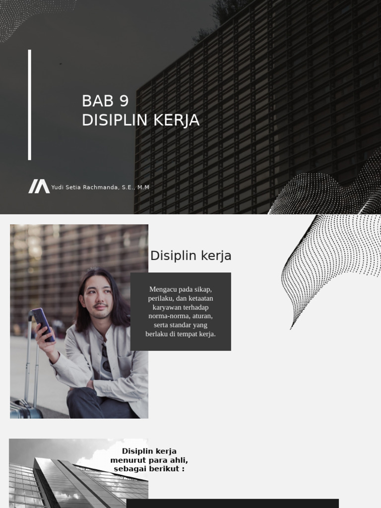BAB 9. Disiplin Kerja | PDF