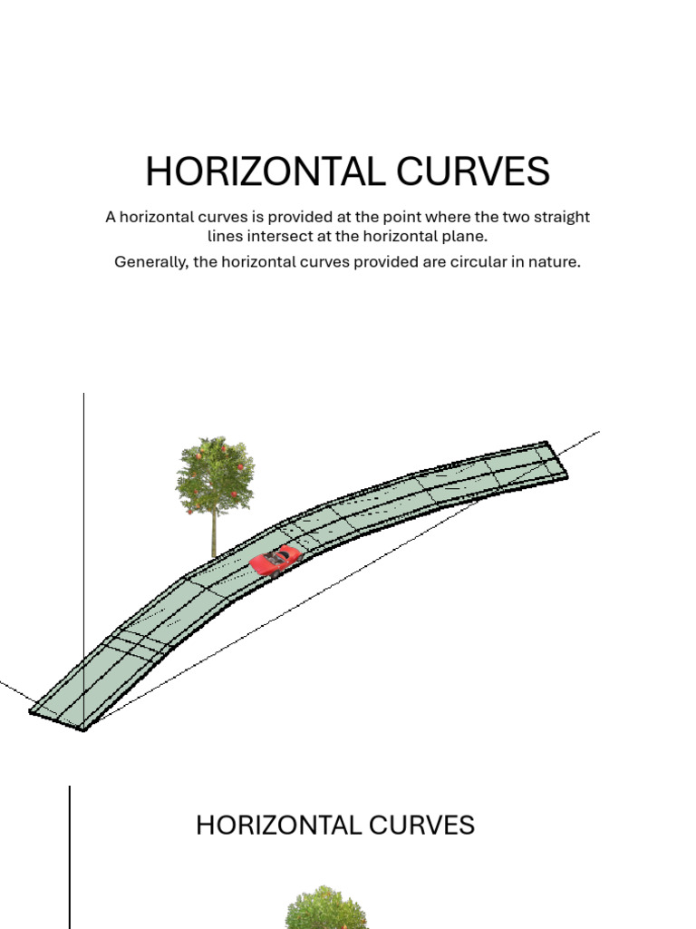 Geometric Design and Pavement Design | PDF | Tangent | Geometry