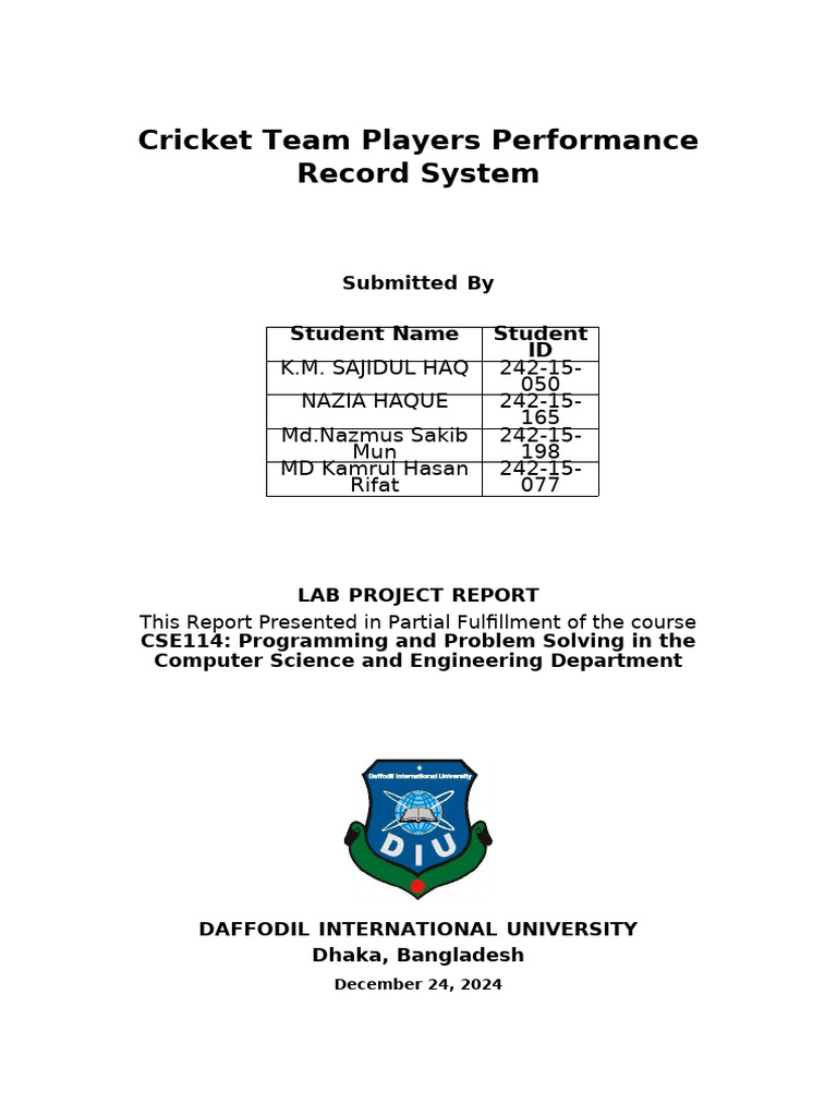 CSE Lab Project Template (1) | PDF | Usability | System