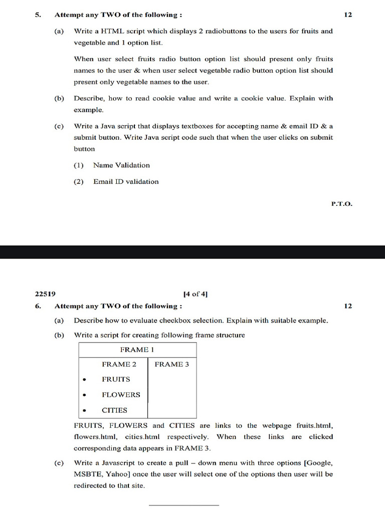 6 Marks Question | PDF