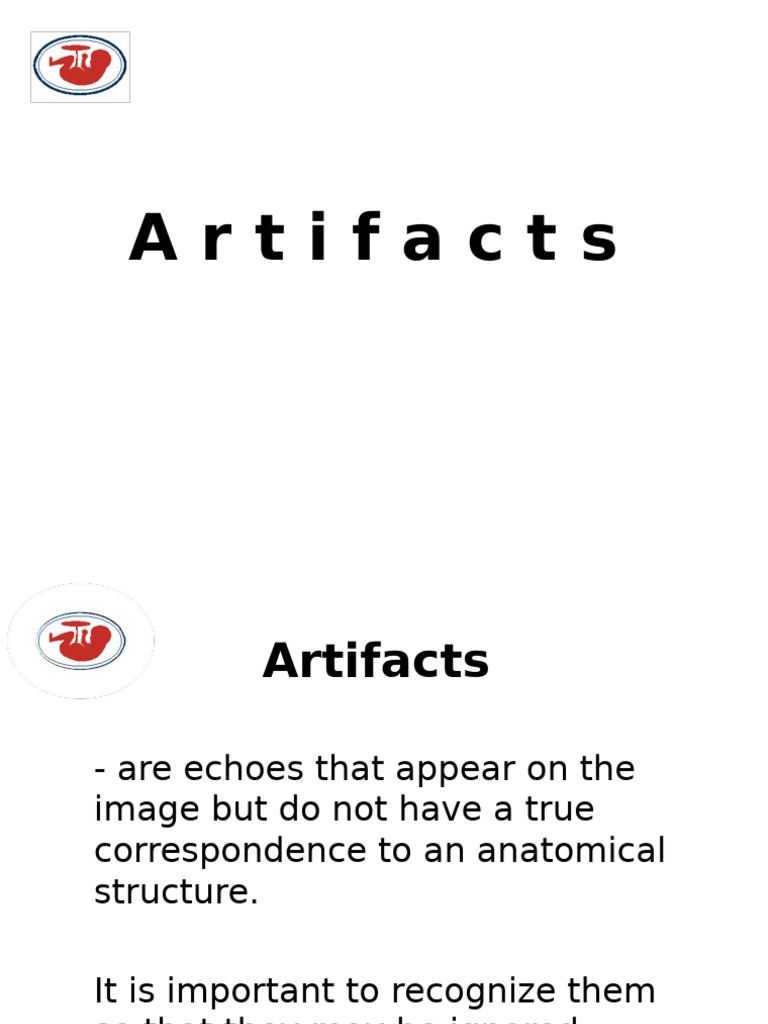 6 Fcc Lecture Artifacts Qa And Bioeffects Pdf Reflection Physics