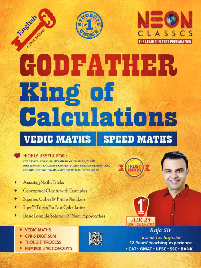 Godfather King of Calculation English Medium Book by RAJA SIR 11zon | PDF