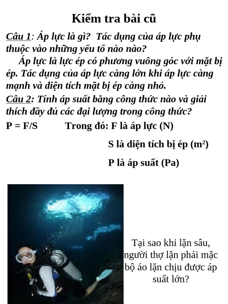 VL8 - Tiet 10 - Ap suat chat long | PDF