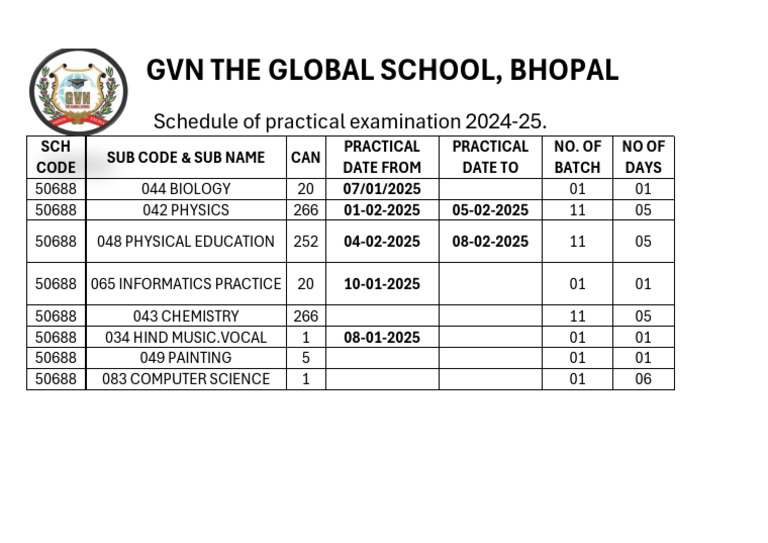 XII Practical Exam | PDF