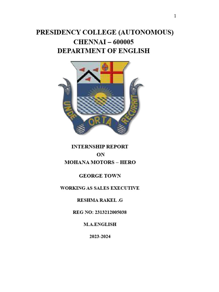 Internship report | PDF | Consumer Behaviour | Behavior Internship report | PDF | Consumer Behaviour | Behavior