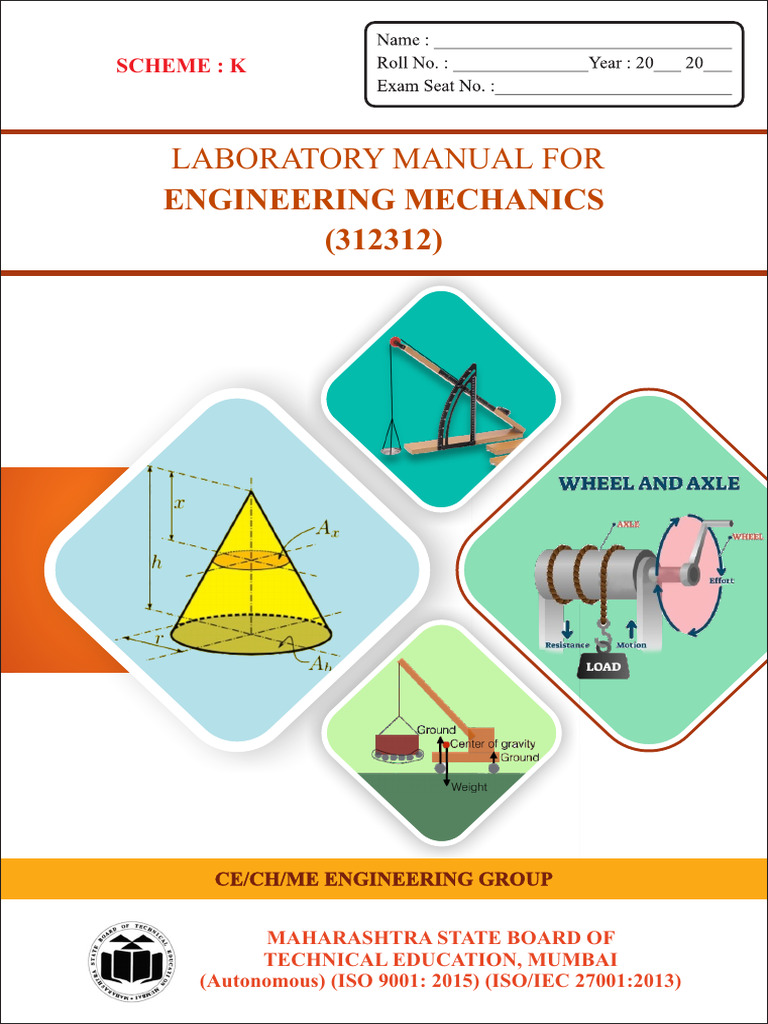 312312 Engineering Mechanics Msbte Manual Msbte Store | PDF | Force ...