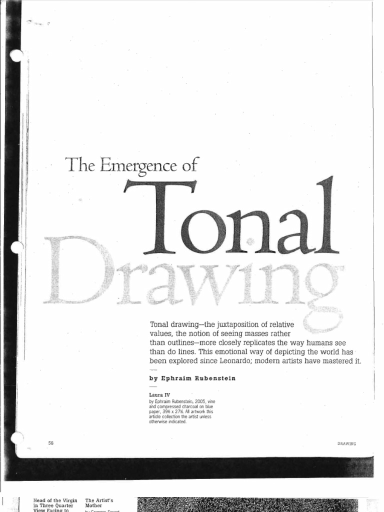 Understanding Tonal Drawing Techniques | PDF | Drawing | Paintings