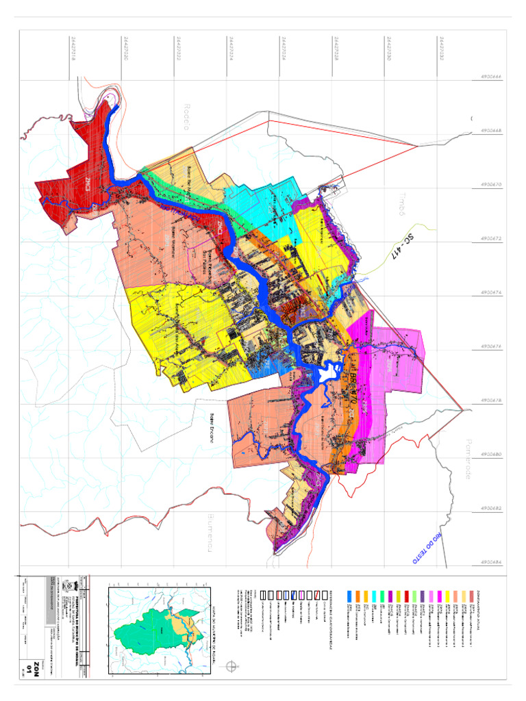 Mapa de Zoneamento | PDF