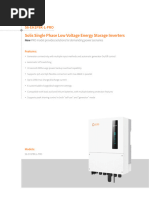Sunsynk 8kw Hybrid Inverter Manual | PDF | Power Inverter | Solar Panel