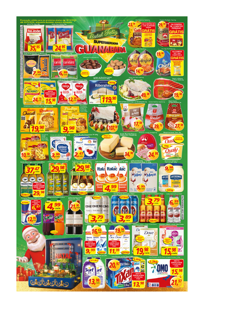 Supermercados Guanabara - 18 Ate 20.12 - 2024-12-17 | PDF