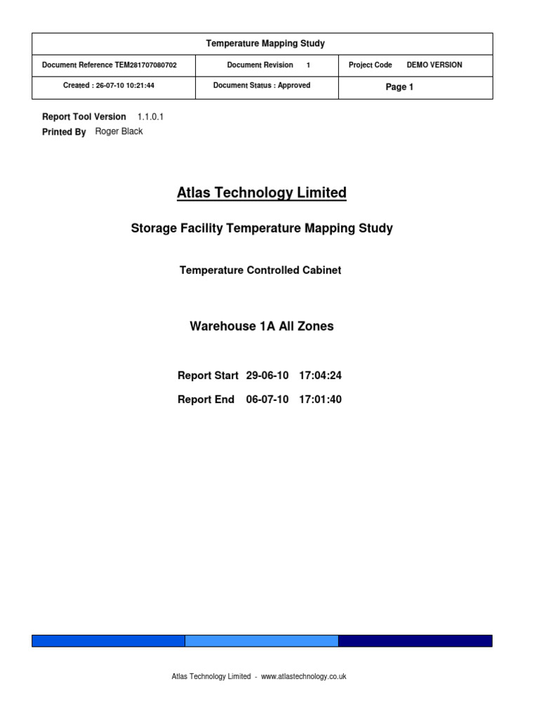 Fridge and Freezer Temperature Mapping | PDF | Refrigerator | Logging