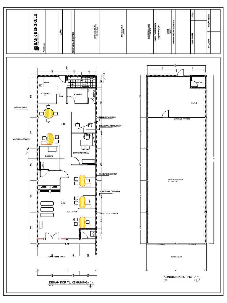 Denah Kcp Tj. Kemuning.dwg Ok Model (1) | PDF