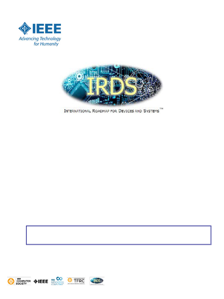 IRDS 2022: Lithography Roadmap Insights | PDF | Photolithography ...