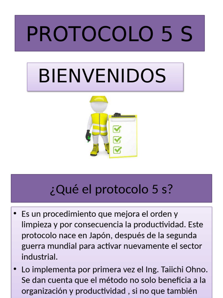 Protocolo 5 s | PDF