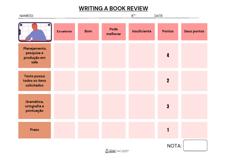 Writing a book review - RUBRIC | PDF