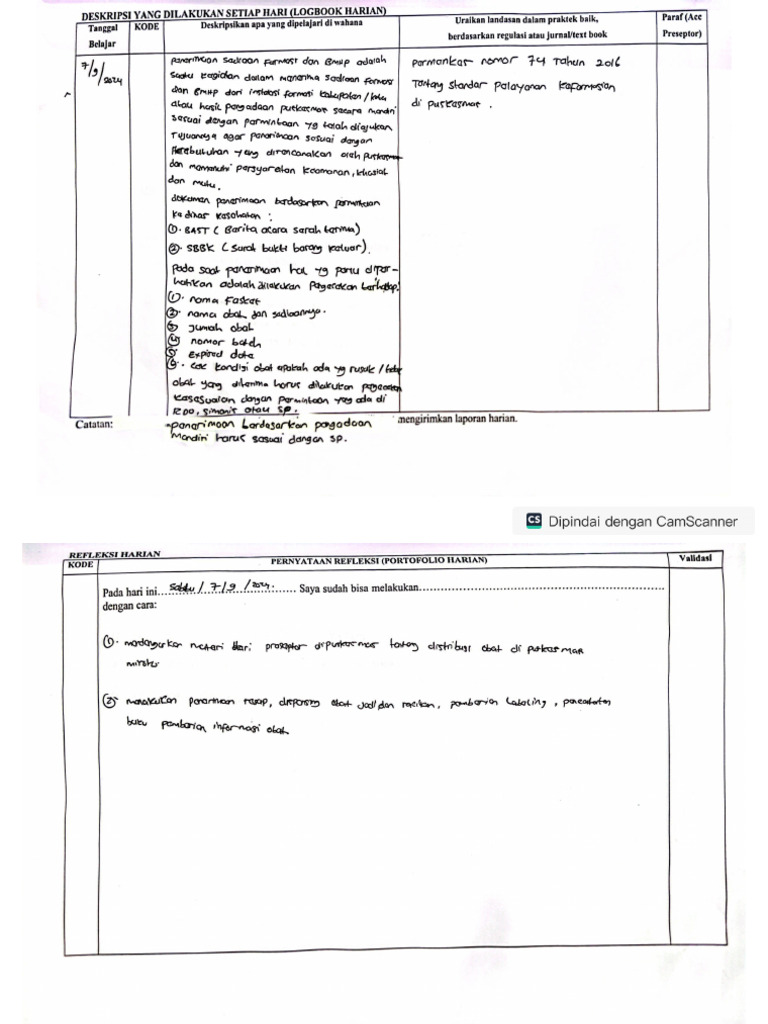 Laporan Ratna Sari Hari Ke-6 2 | PDF