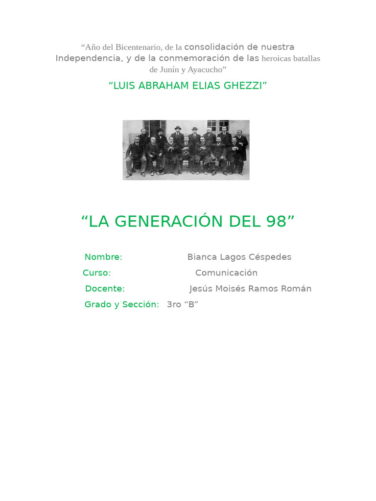 Modermismo Ecl | PDF