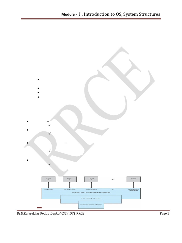 Operating Systems Notes 3RD Sem Cse (Iot) | PDF | Computer Data Storage ...
