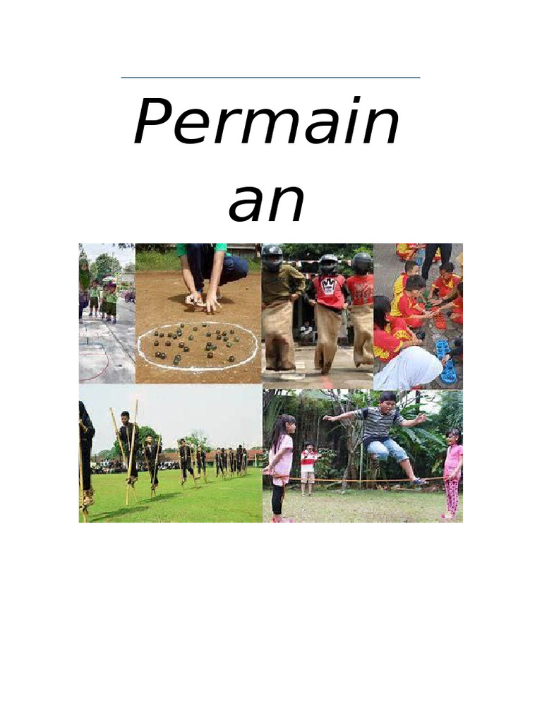 Permainan Tradisional Melayu di Malaysia | PDF