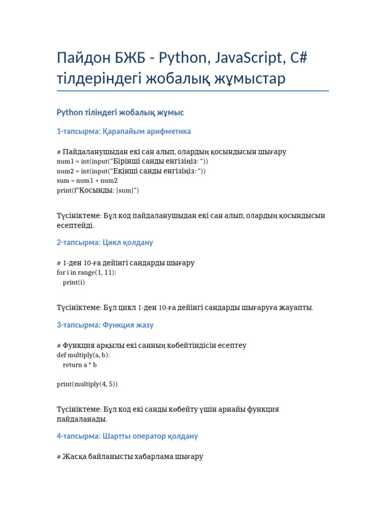 Paidon BJHB Python JS CSharp | PDF