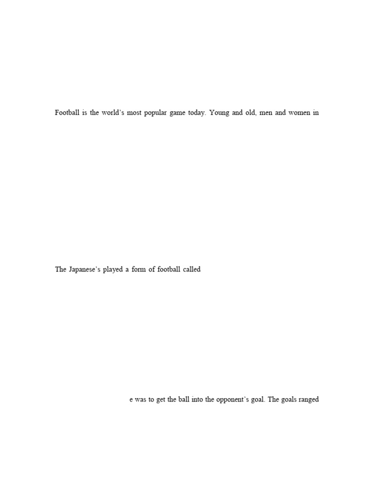 Soccer Notes | PDF | Sport Variants | Sports