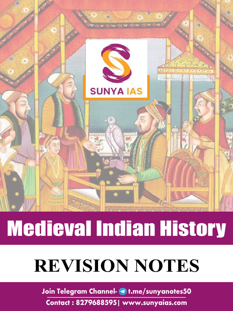 Medieval Indian History Overview | PDF