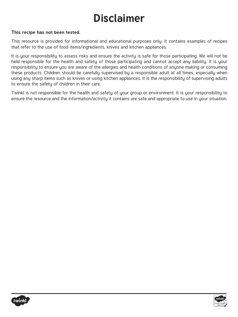 Instruction Comprehension Ks1 Fruit Smoothie Recipe Differentiated ...