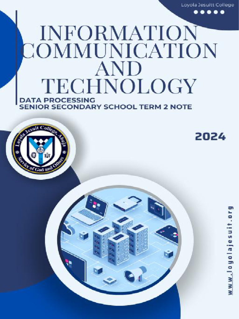 Ict Ss1 Term Two Note | PDF | Computer Network | Osi Model