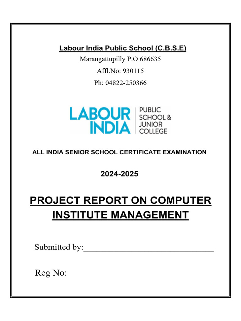 Computer Institute Management (1) | PDF | Superuser | Computer Architecture
