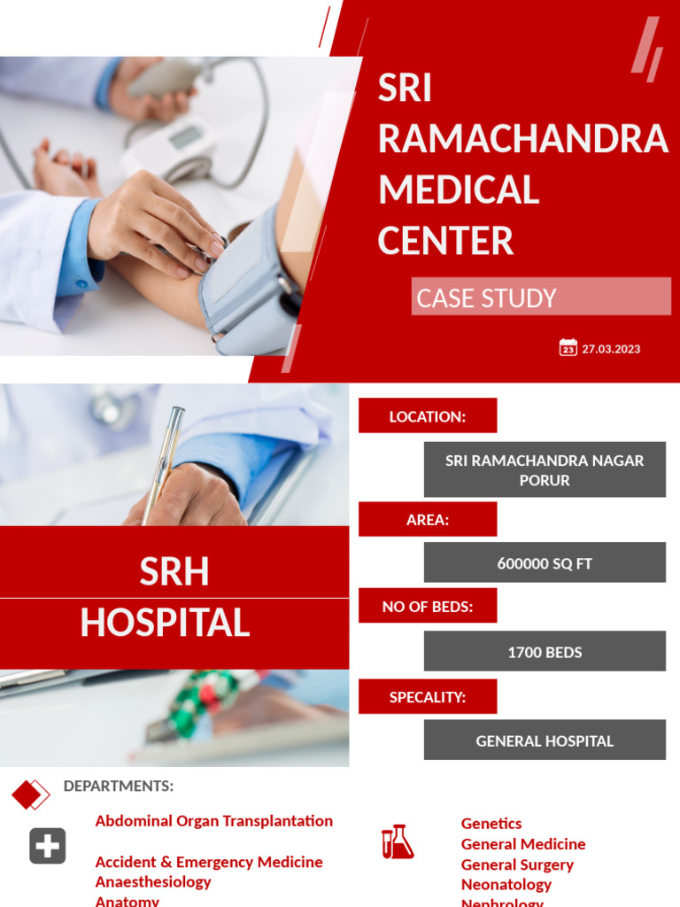 SRH CASE STUDY | PDF | Medical Specialties | Clinical Medicine