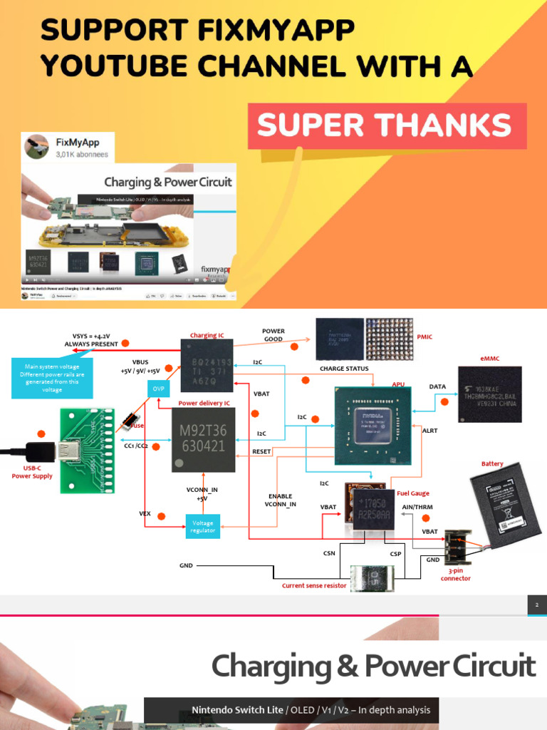 Nintendo Switch Lite Analysis v2 | PDF | Power Supply | Electrical ...