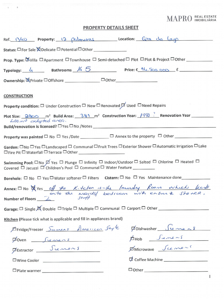 Ref. 1340 - Spec Outline | PDF