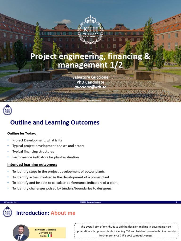Project Engineering, Financing & Management 1 | PDF | Internal Rate Of ...