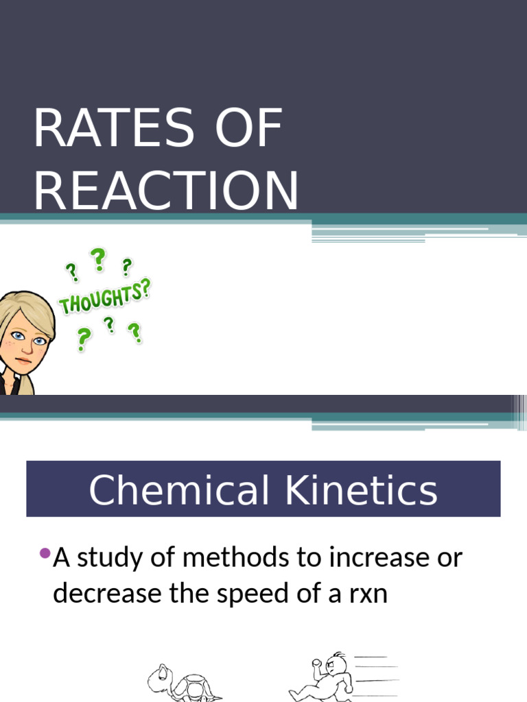 7. RATES OF REACTION for students copy | PDF