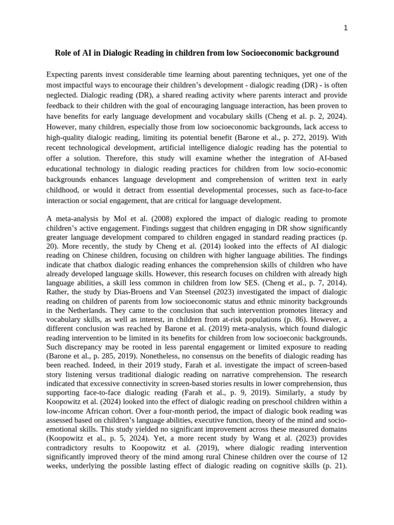 p7-draft-Daigneault | PDF | Reading Comprehension | Socioeconomic Status